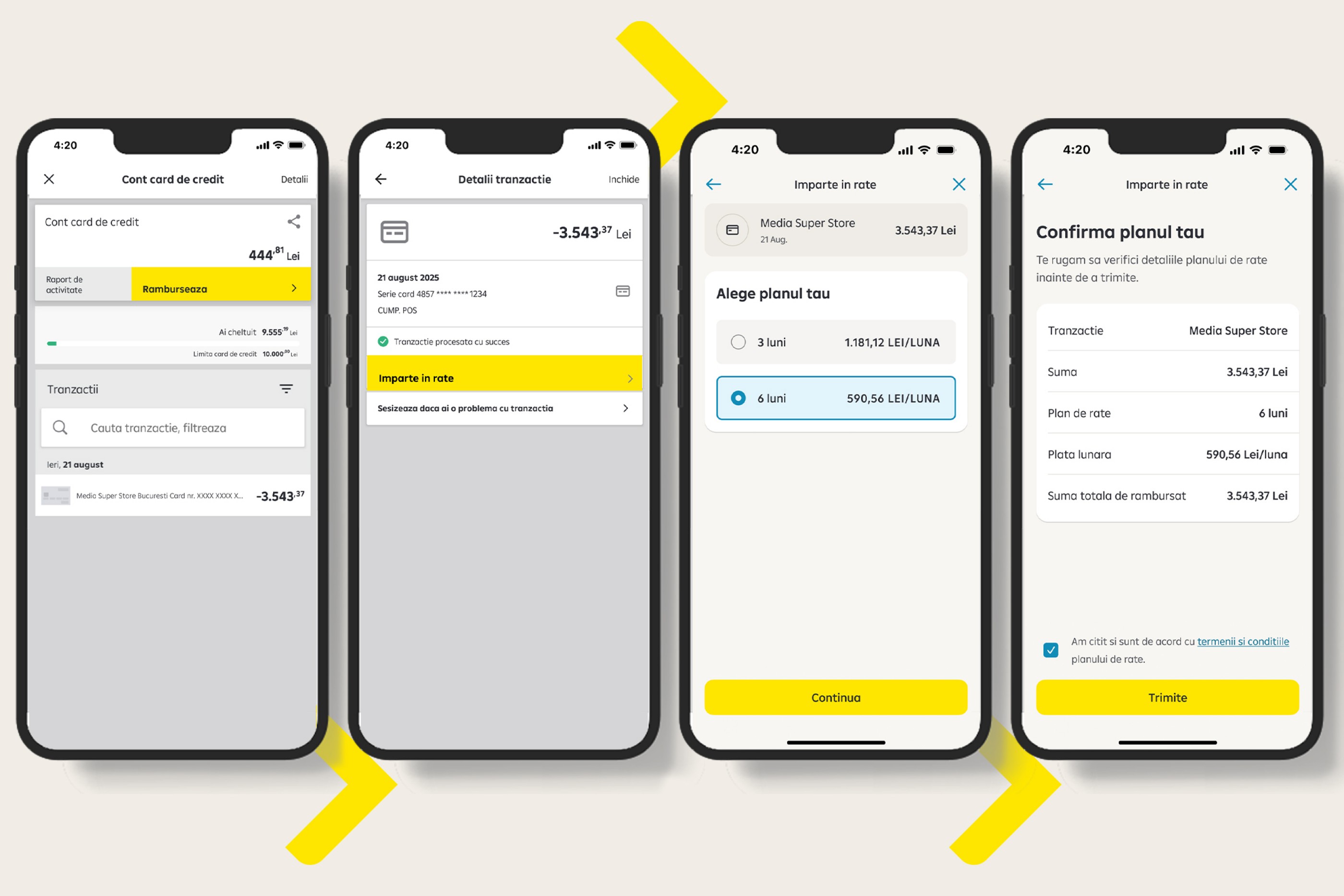Card de credit Raiffeisen Platinum